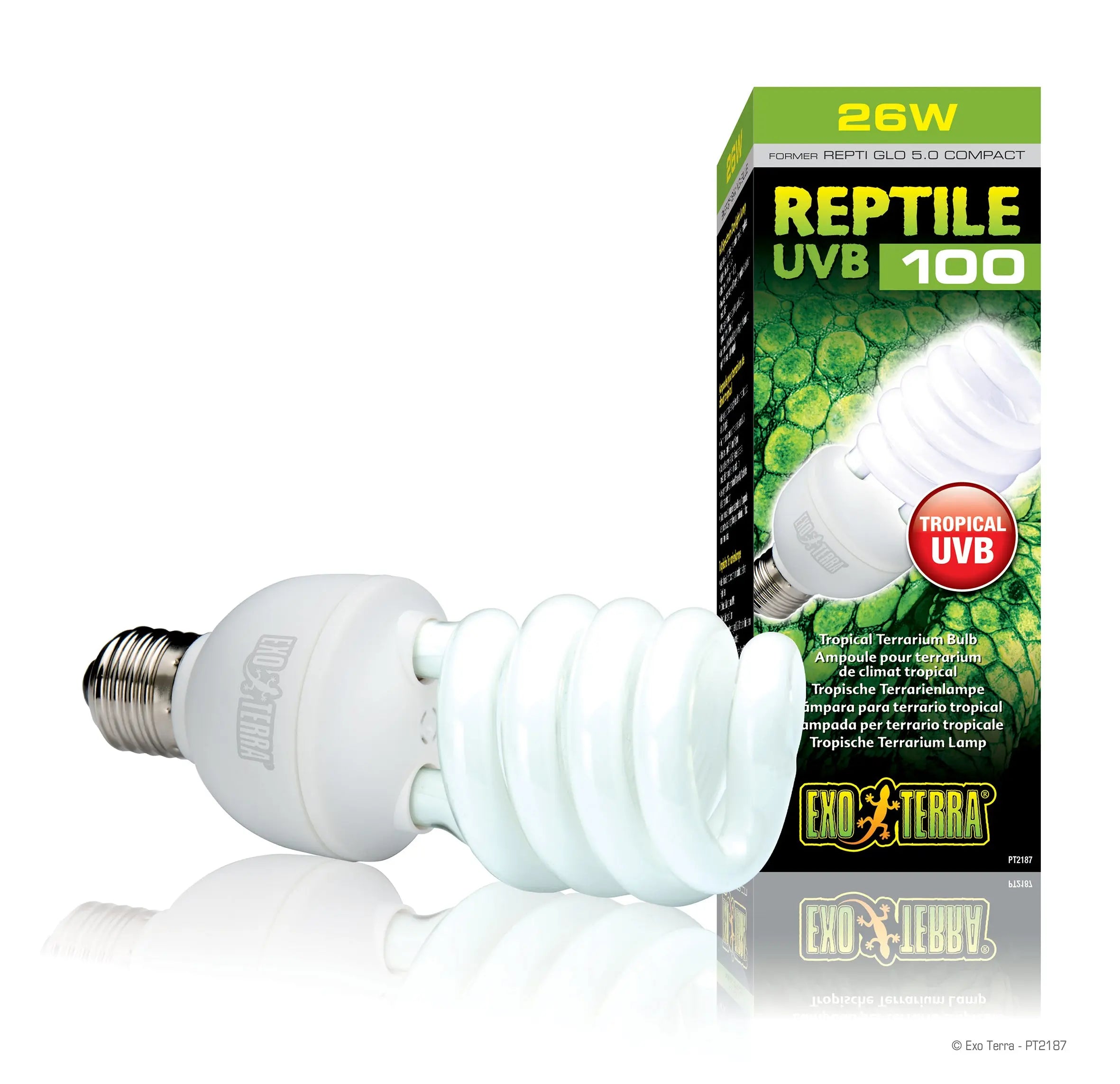 Exo Terra Reptile UVB 100 Compact – All Reptiles
