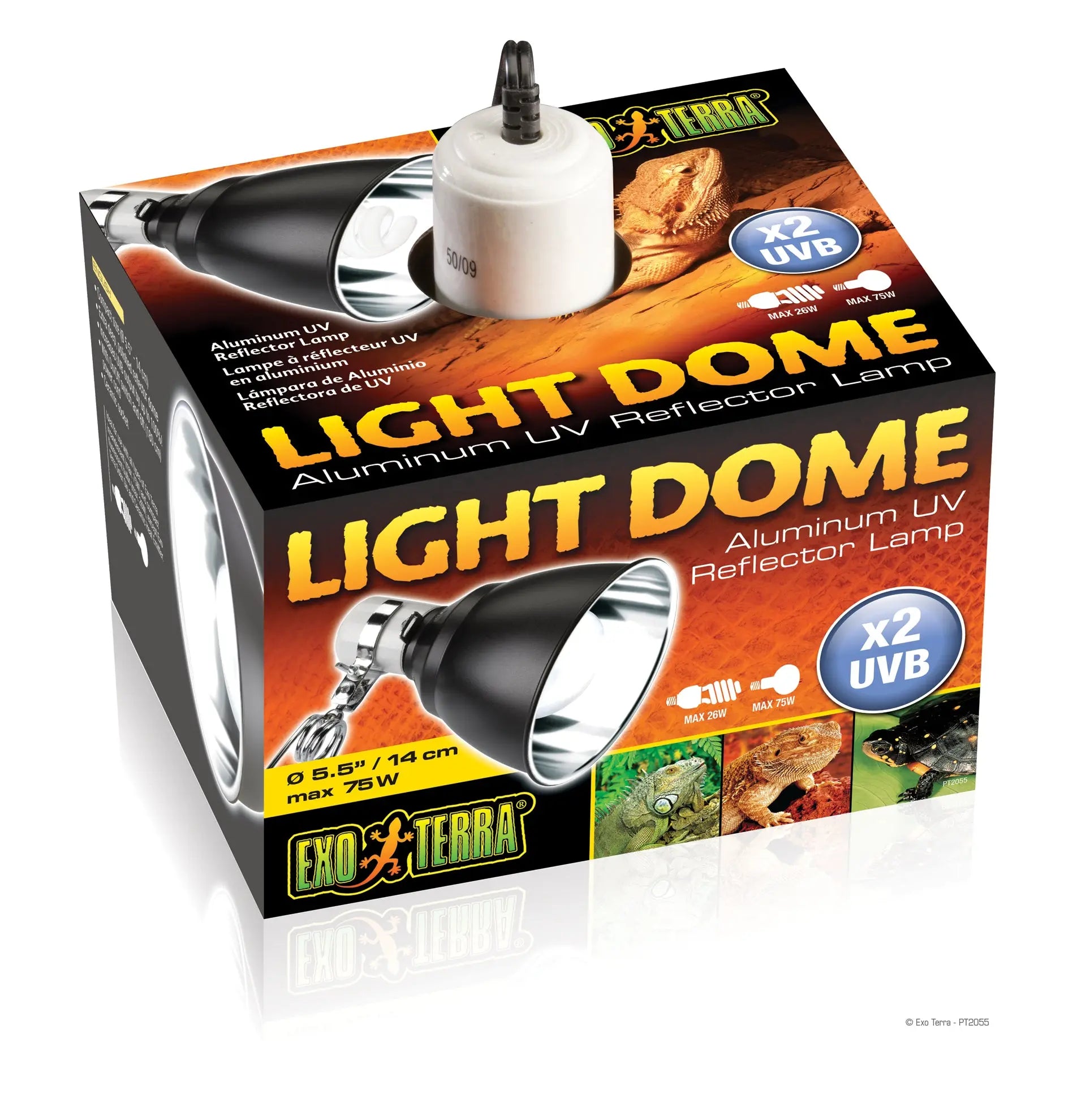 Exo Terra Light Dome Fixture - All Reptiles