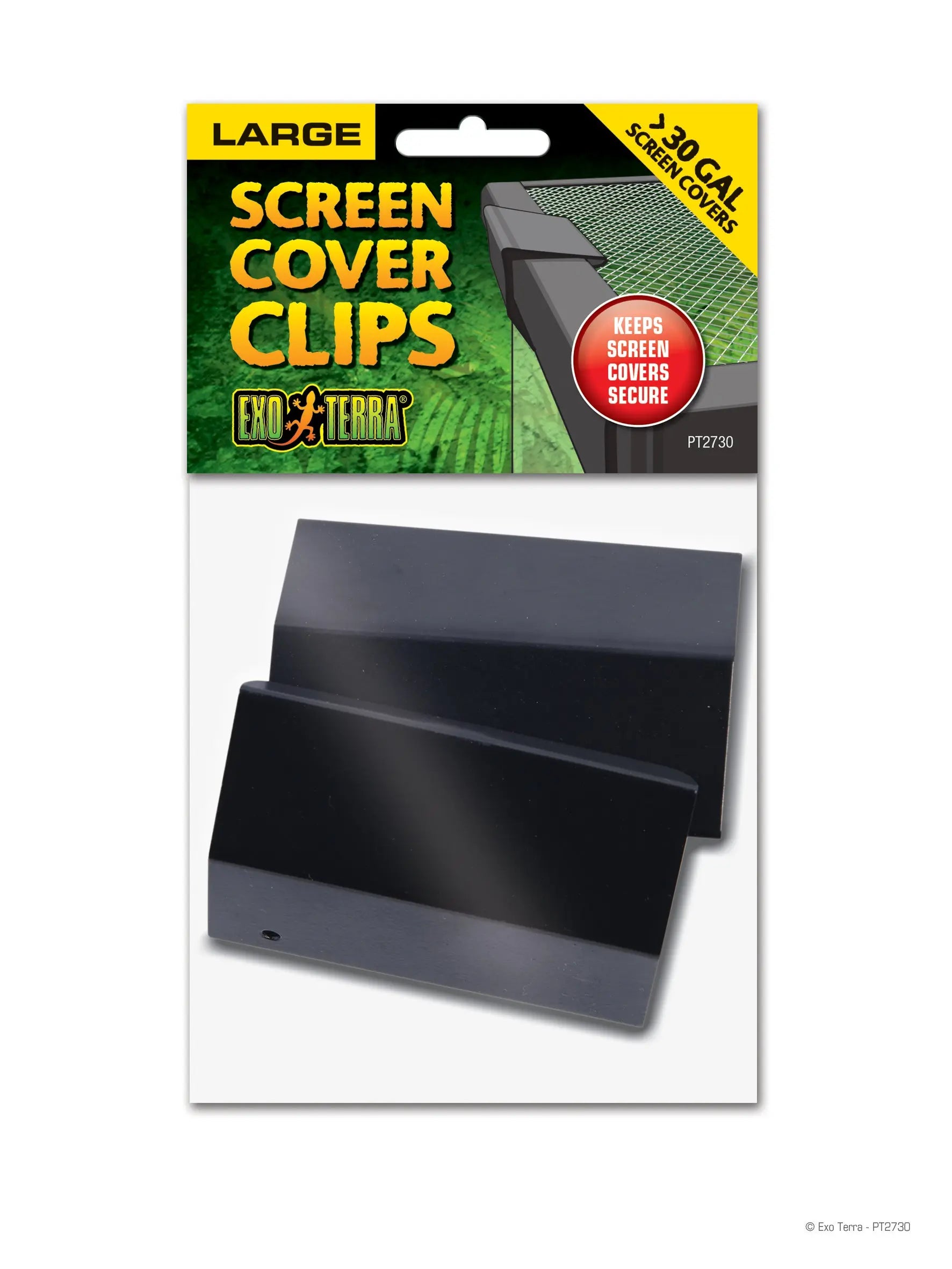 Exo Terra Screen Cover Clips – All Reptiles